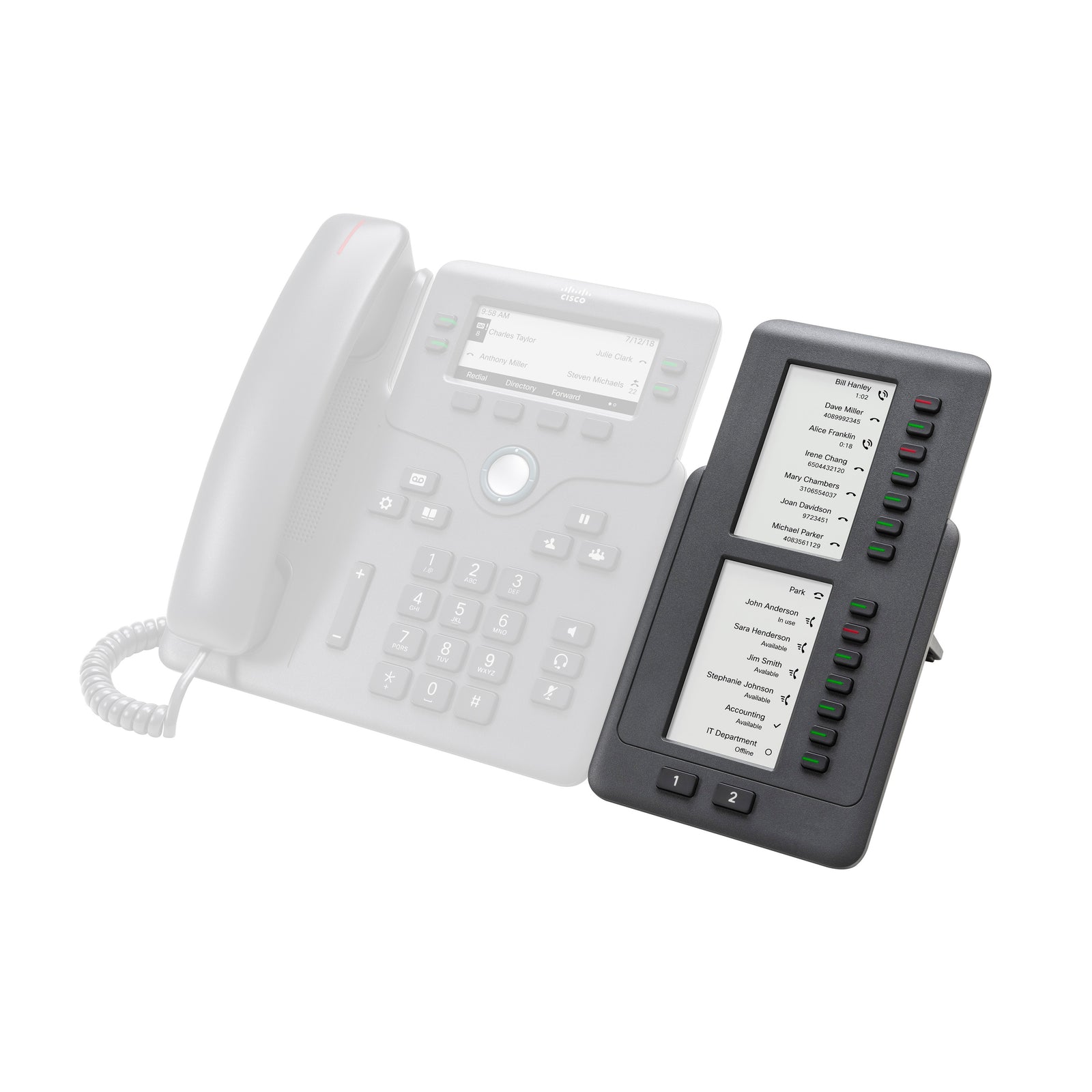 Cisco CP-68KEM-3PCC KEM for 6800 Series MPP Phones (New)