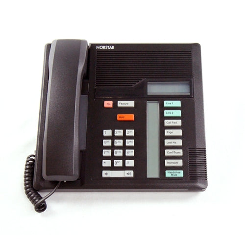 Nortel M7208 Display Phone NT8B30 (Black, Refurbished)